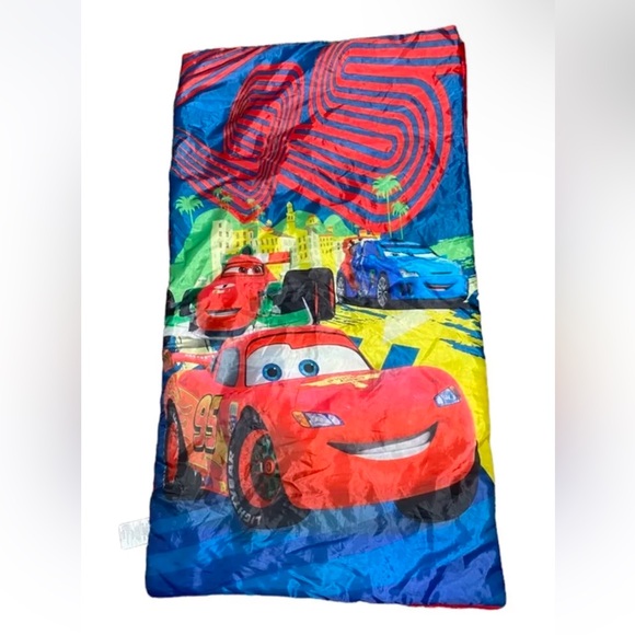 Other | Disney Pixar Cars 2 Sleeping Bag Childrens Bedding Mat ...